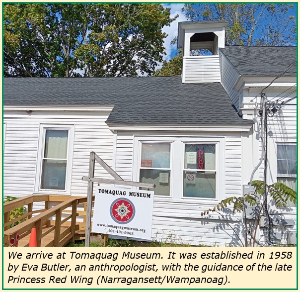 Day 3: The Narragansett Tribe and the Tomaquag Indian Museum – Samson ...