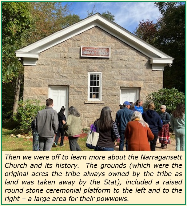 Day 3: The Narragansett Tribe and the Tomaquag Indian Museum – Samson ...