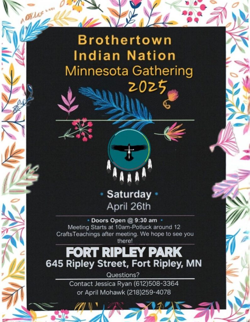 Minnesota Gathering 2025 – Brothertown Indian Nation